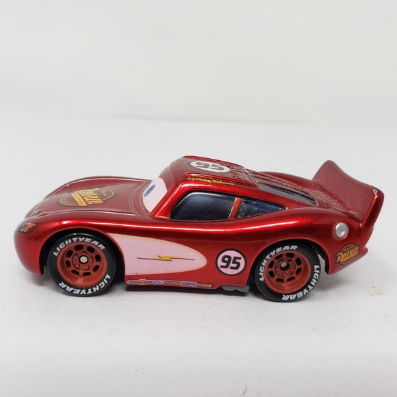 Toys | Disney Pixar Cars Lightning Mcqueen Rusteze Diecast Candy Apple ...
